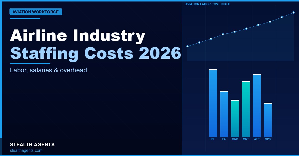 Airline industry staffing costs 2026 | Stealth Agents