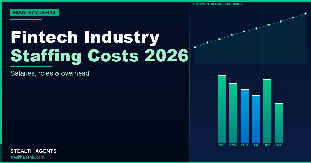 Fintech Industry Staffing Costs 2026 | Stealth Agents