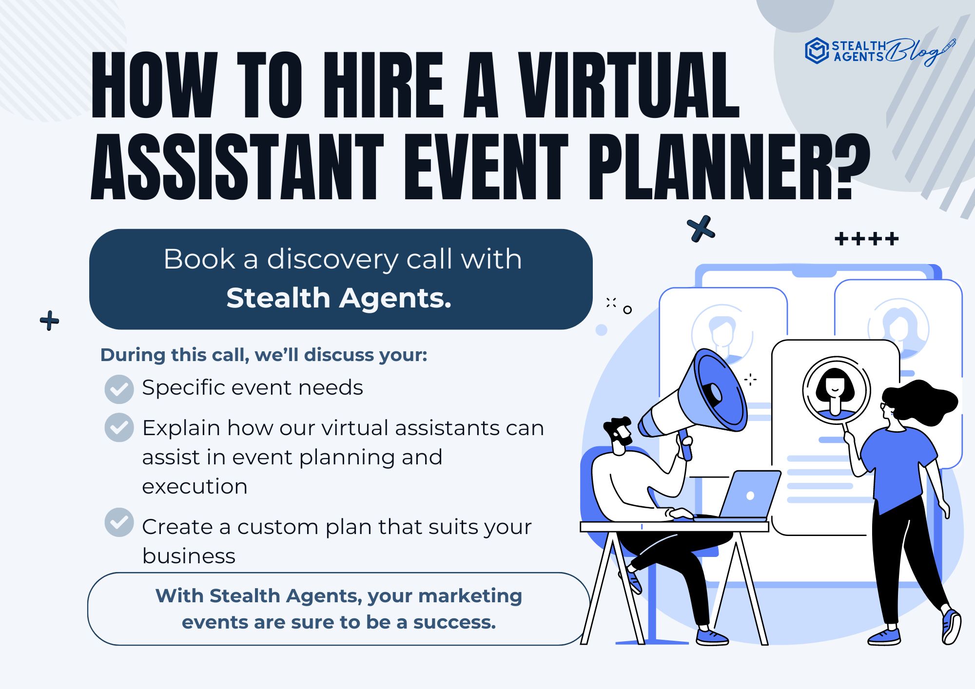 How do virtual assistants aid in marketing event management? - Stealth ...