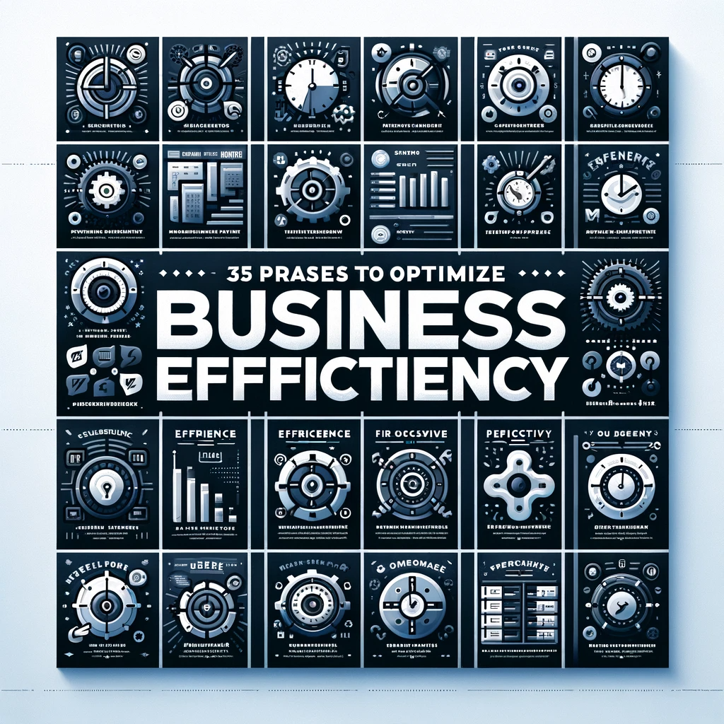 35 Phrases to Optimize Business Efficiency - Stealth Agents 35 Phrases to Optimize Business Efficiency - Stealth Agents