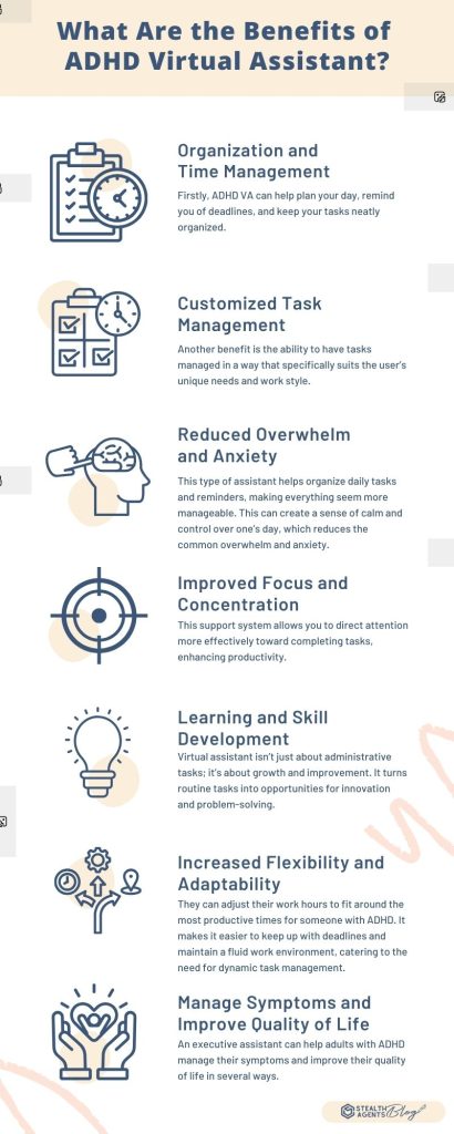 ADHD Virtual Assistant 2025 – Boost Productivity - Stealth Agents